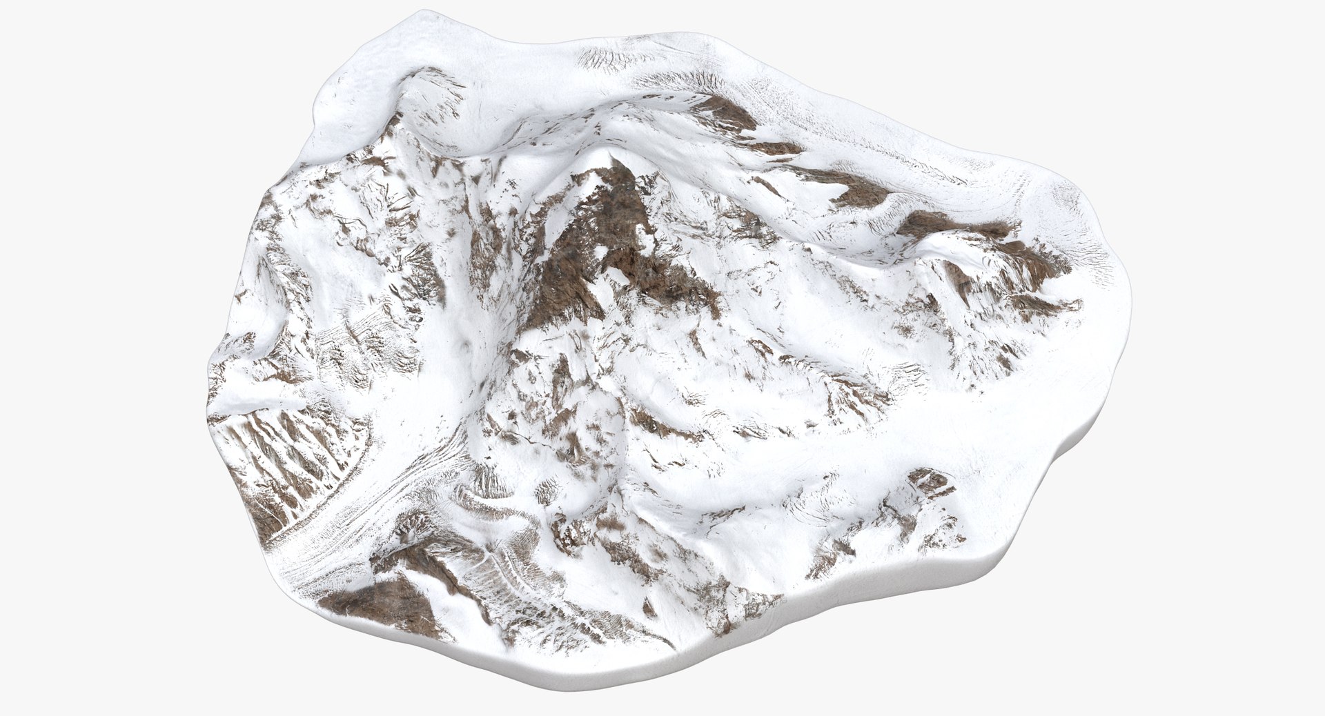 K2 Mount Godwin-austen 3D Model - TurboSquid 1440878