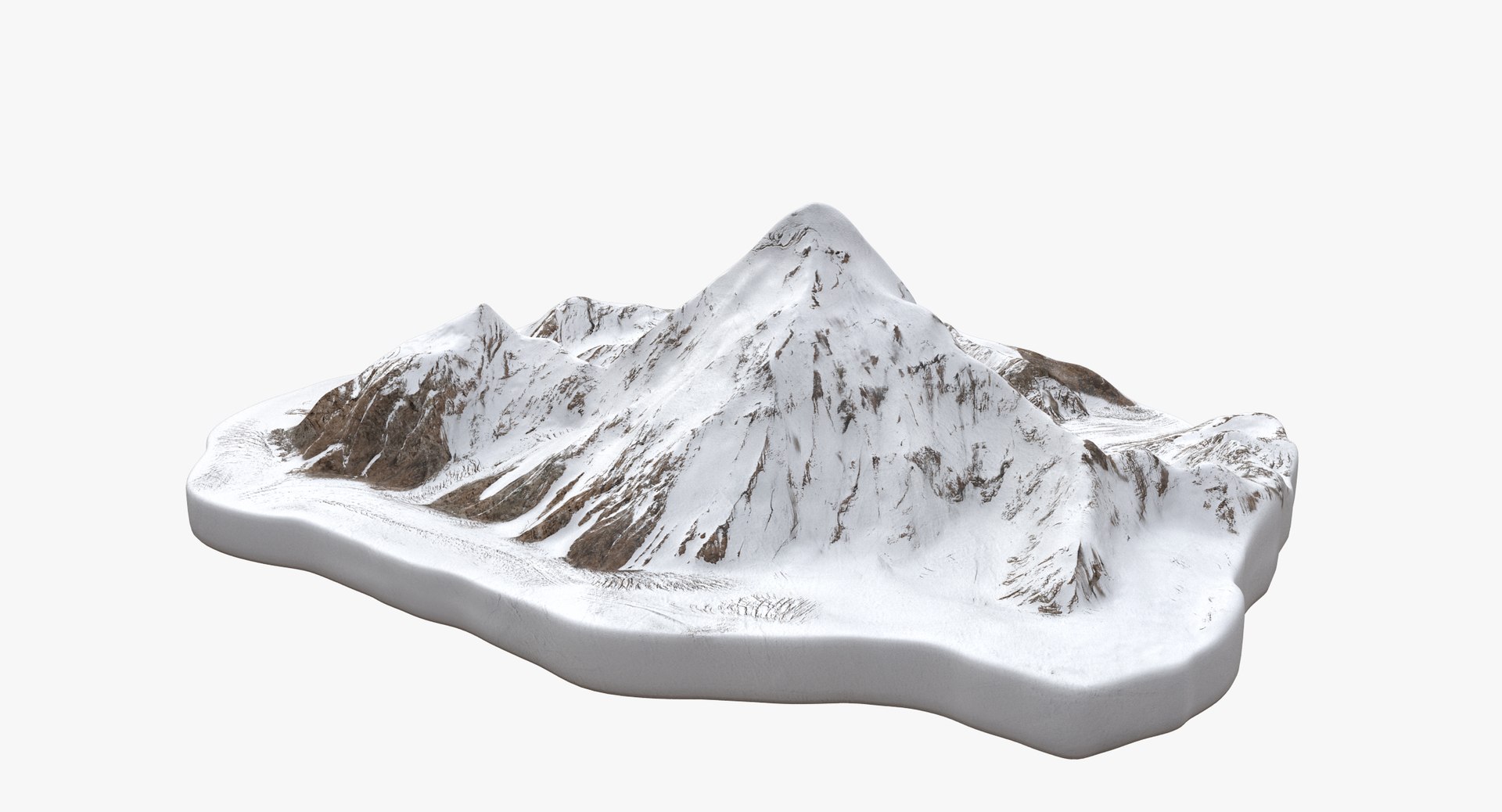 K2 Mount Godwin-austen 3D Model - TurboSquid 1440878
