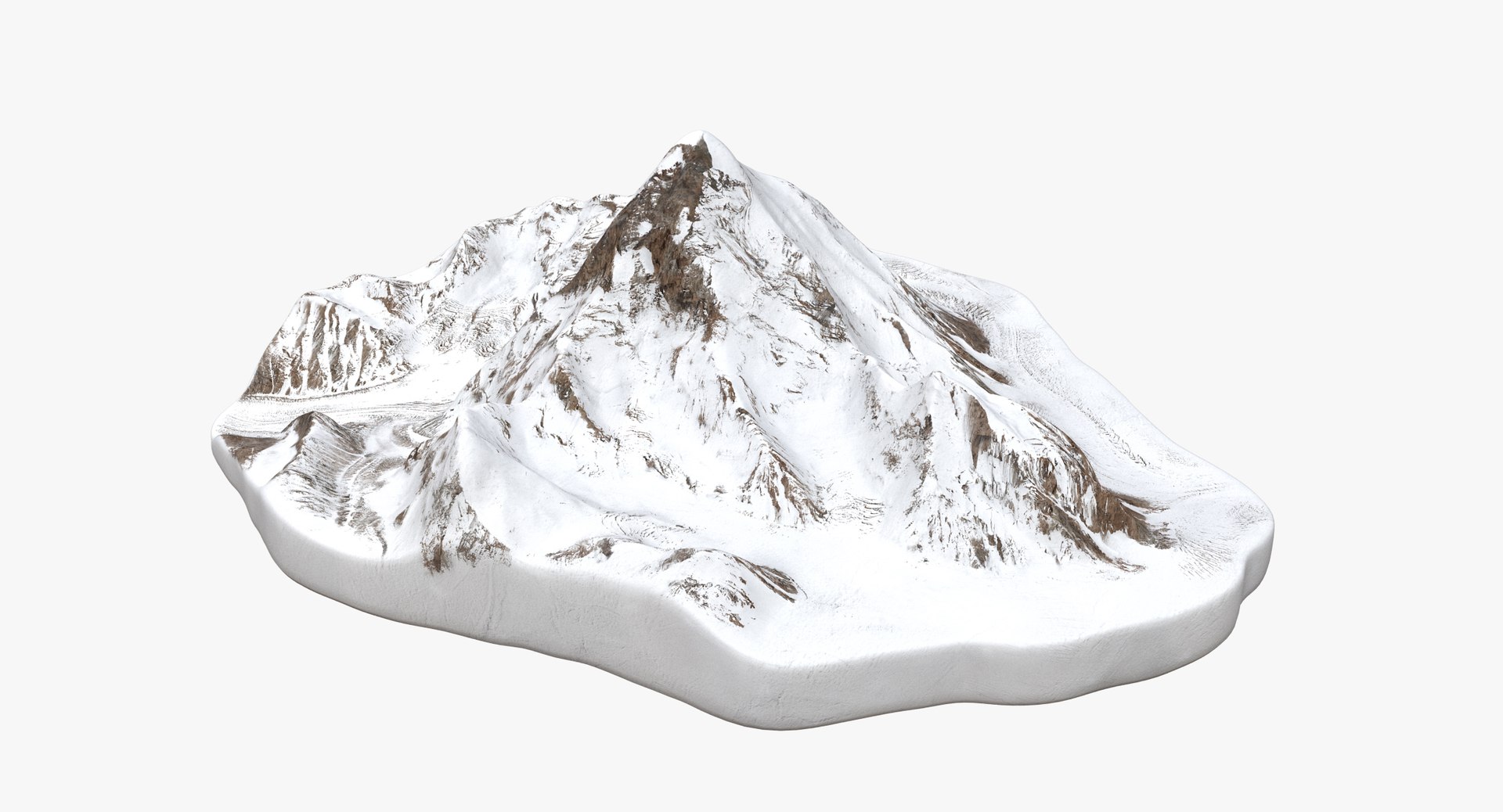 K2 Mount Godwin-austen 3D Model - TurboSquid 1440878