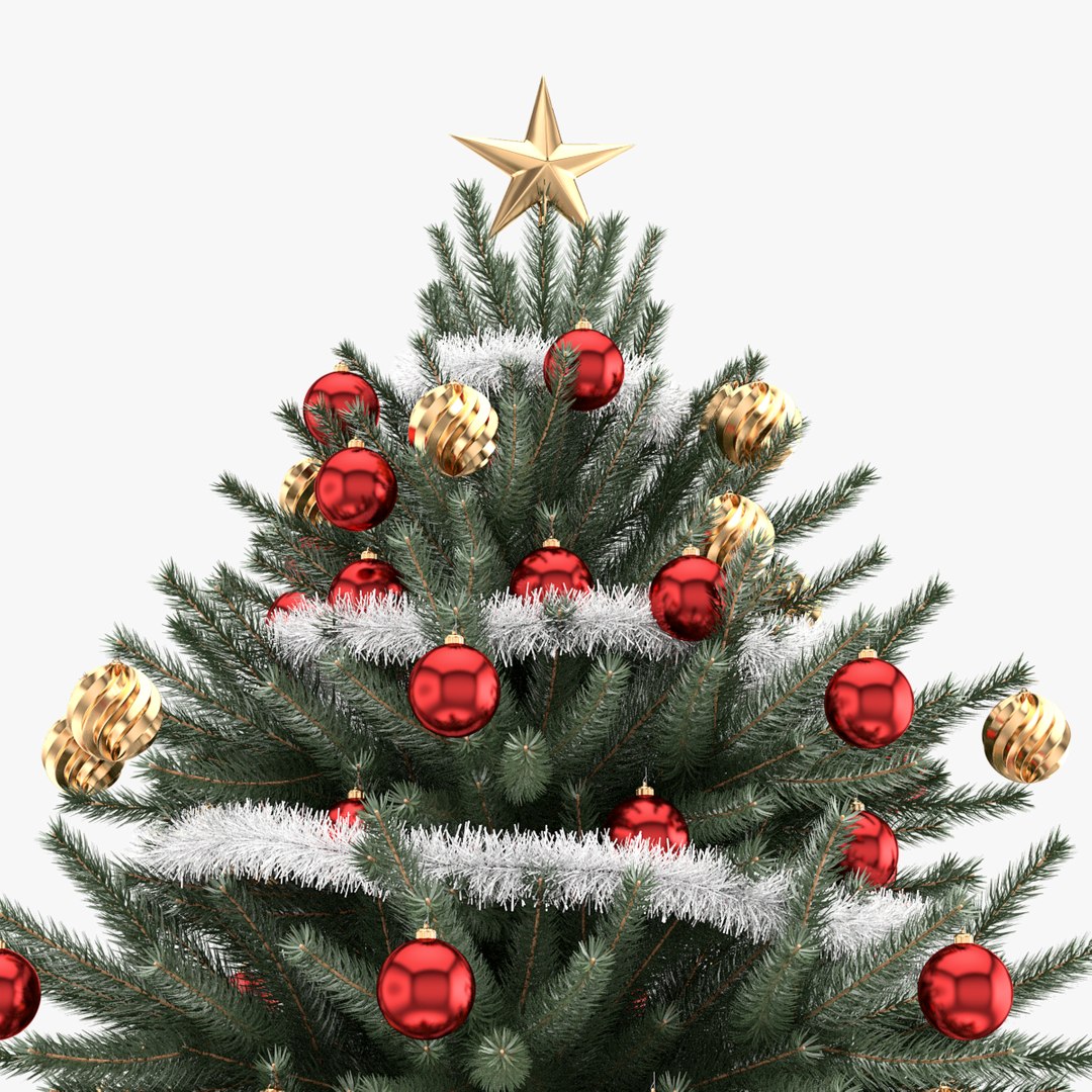 3d model christmas tree
