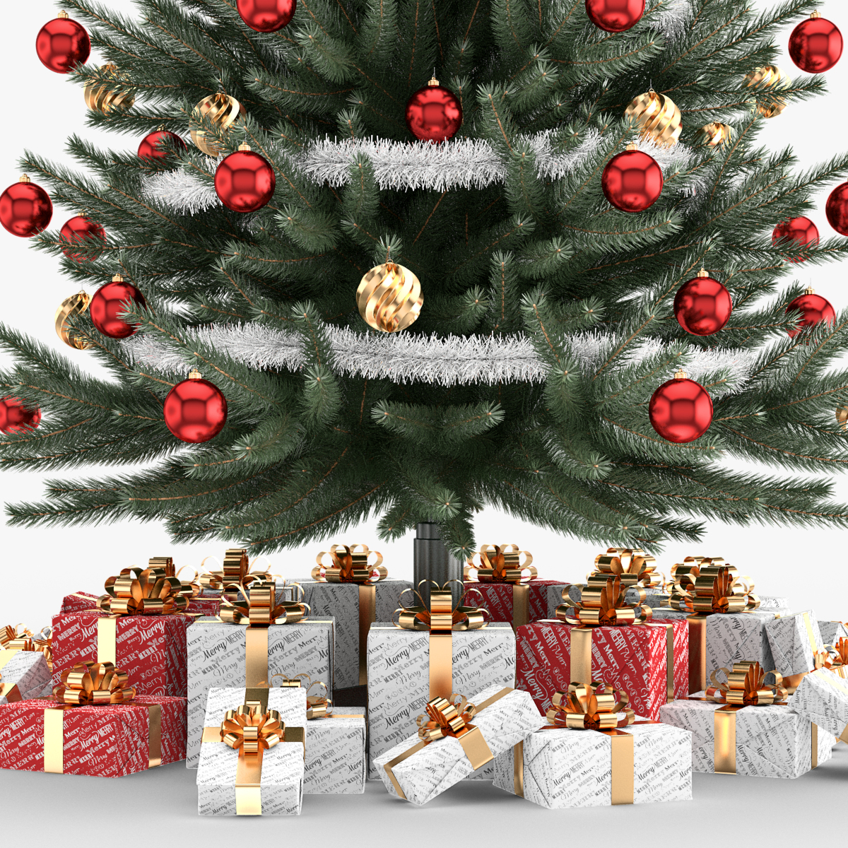 3d model christmas tree