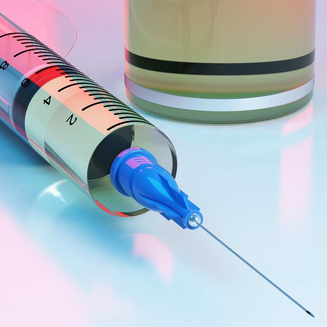 Medical Syringe 3d Model