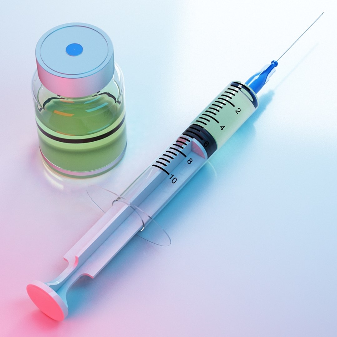 Medical Syringe 3d Model