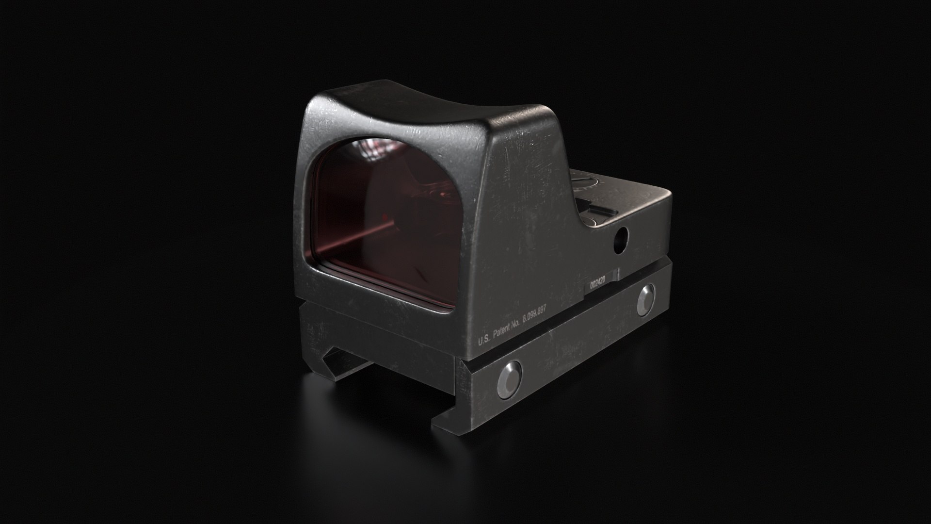 Trijicon RMR Sight 3D - TurboSquid 2053098