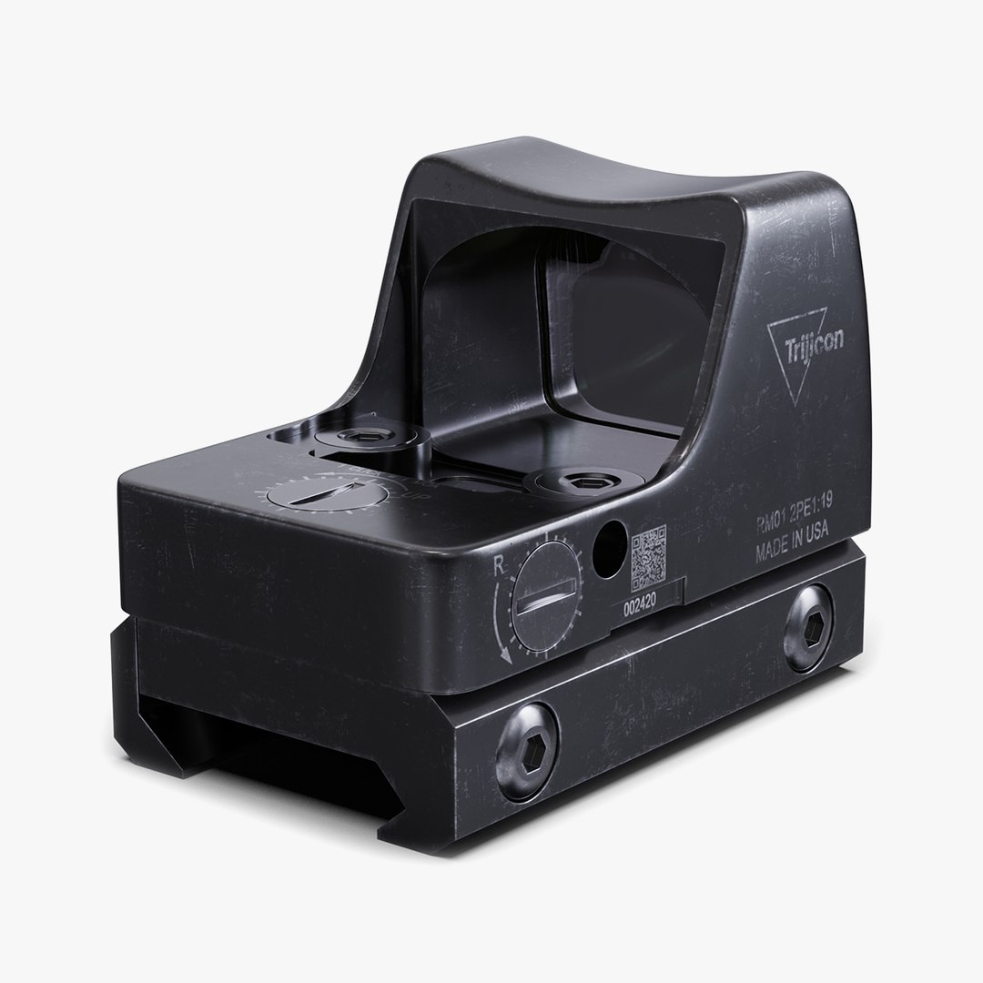 Trijicon RMR Sight 3D - TurboSquid 2053098