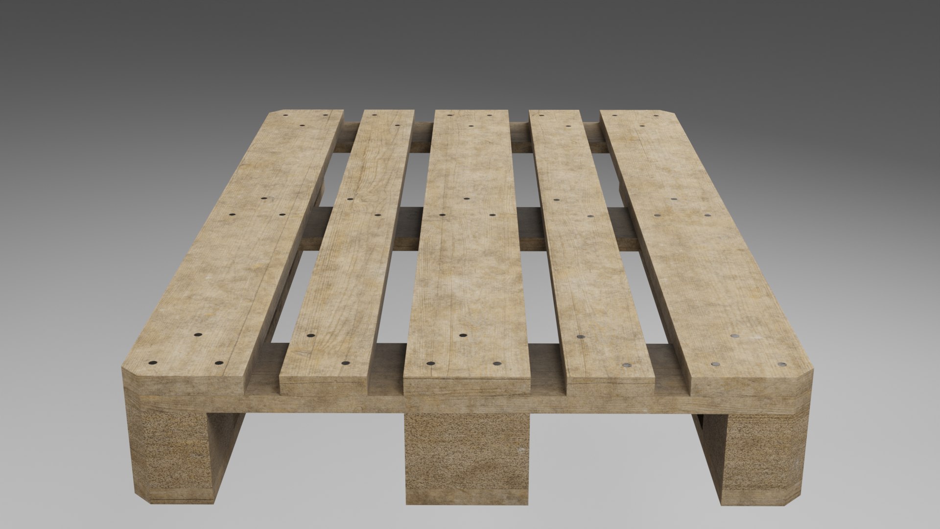 3D Low Poly Epal Pallet - Game Engine Optimized Model - TurboSquid 2294001