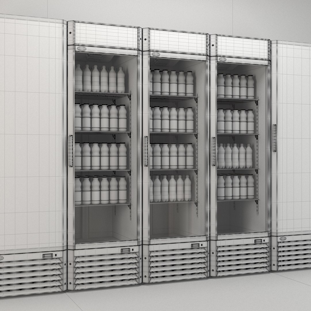 Refrigerator Bottle 3D Model - TurboSquid 1284931