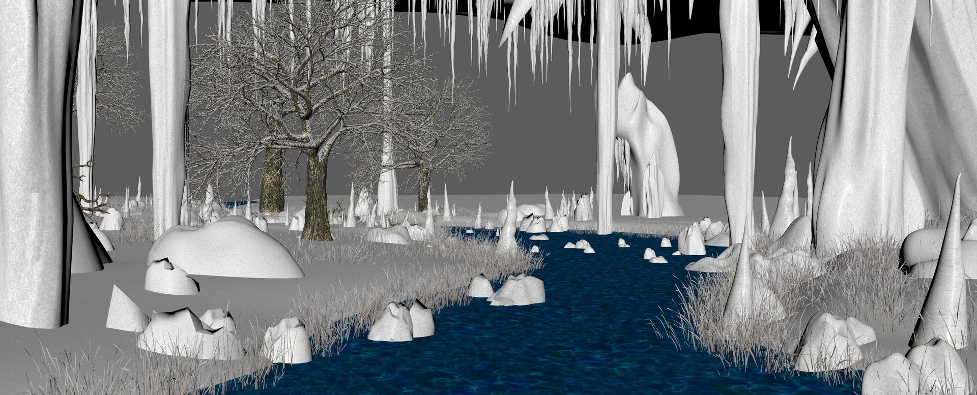 Cave Environment 3D - TurboSquid 1350828