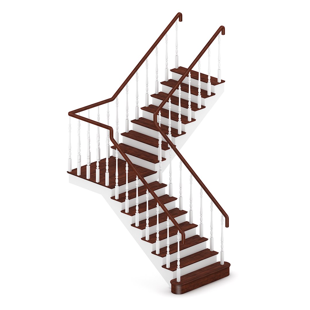 C4d Concrete Spiral Stairs