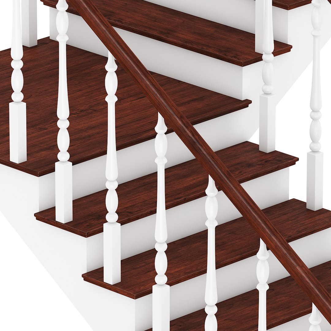 C4d Concrete Spiral Stairs