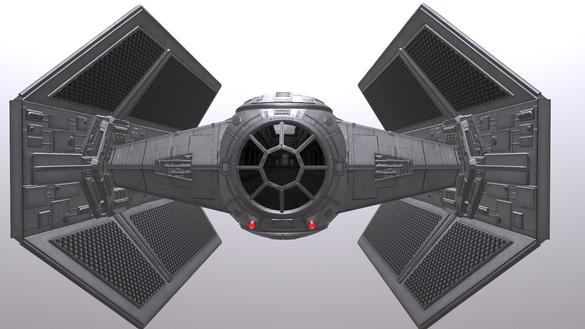 Darth Vader Tie Fighter 3D Model - TurboSquid 1280825