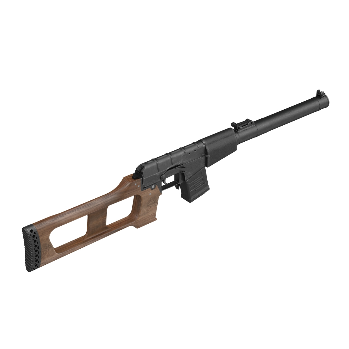 russian rifle vss vintorez 3d model