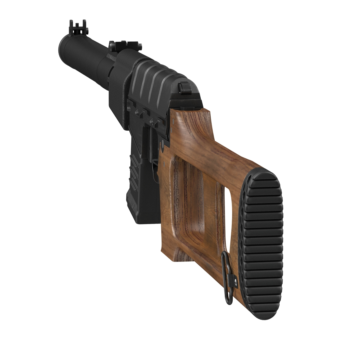 russian rifle vss vintorez 3d model