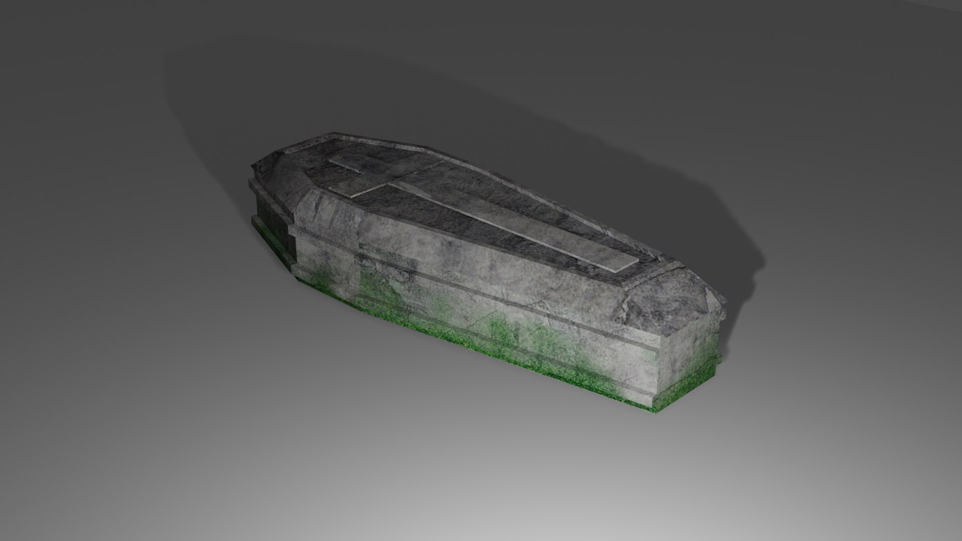 Old rock coffin - 3D - TurboSquid 1363405