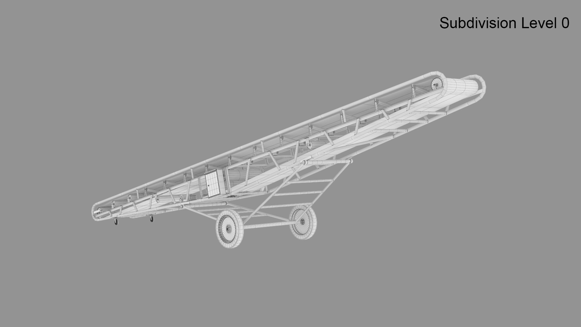 3D Belt Conveyor - TurboSquid 1943871
