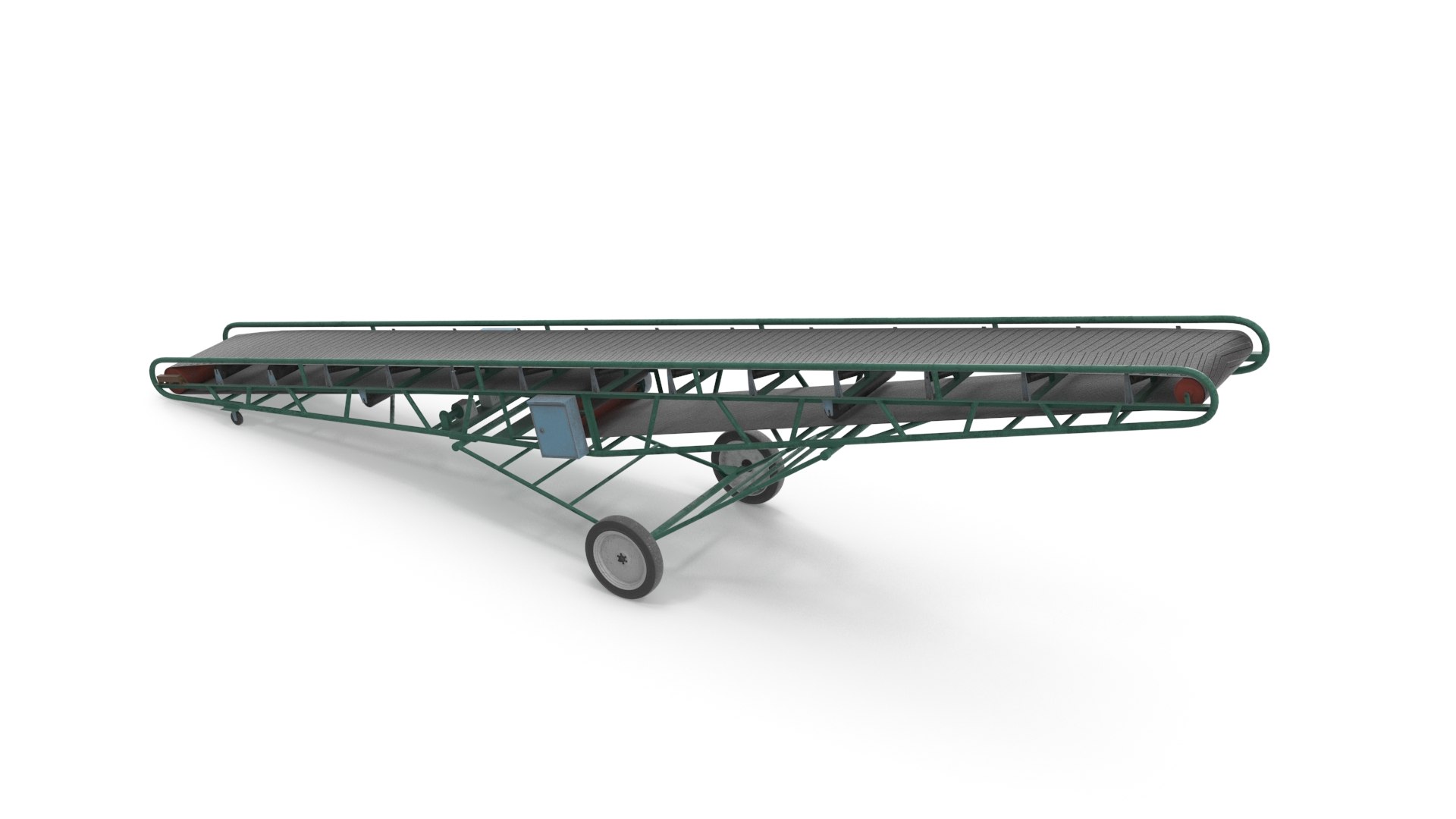3D Belt Conveyor - TurboSquid 1943871
