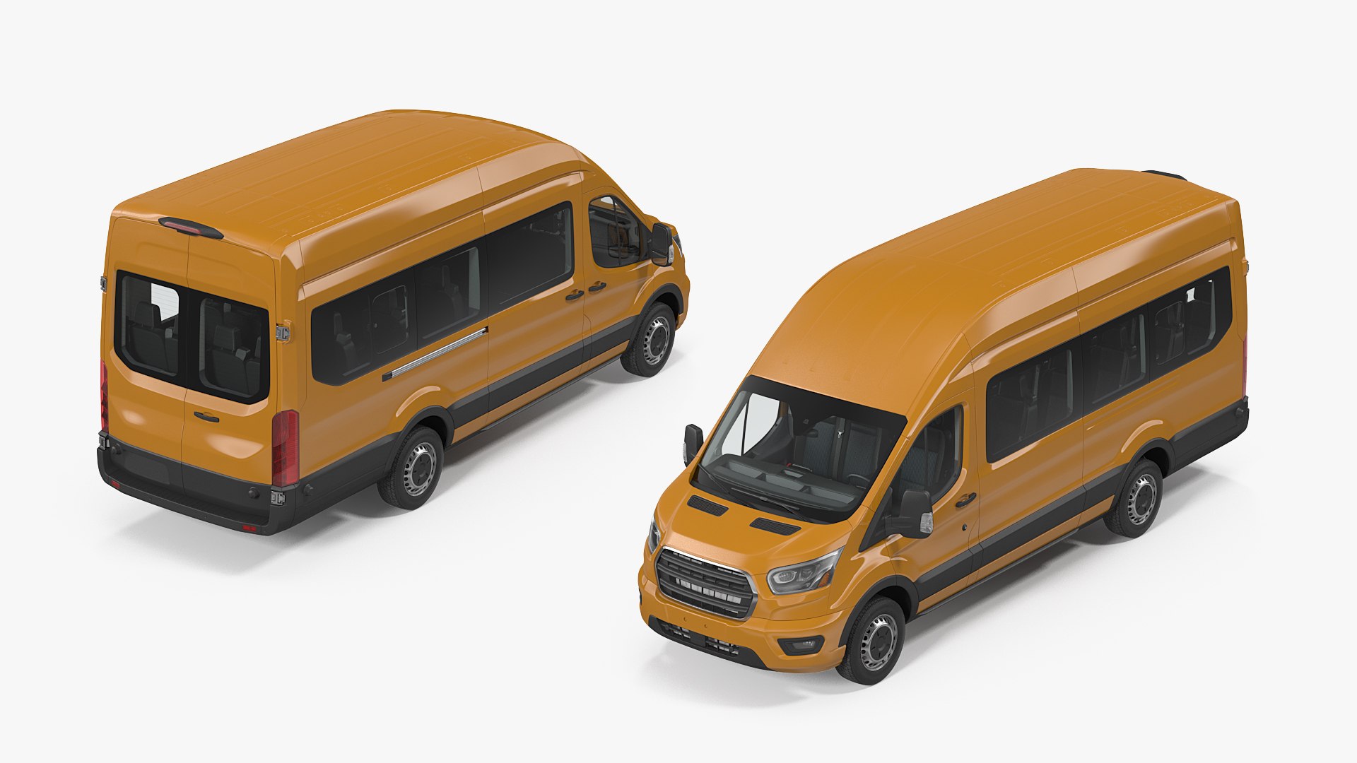 3D Passenger Van Model - TurboSquid 1551865