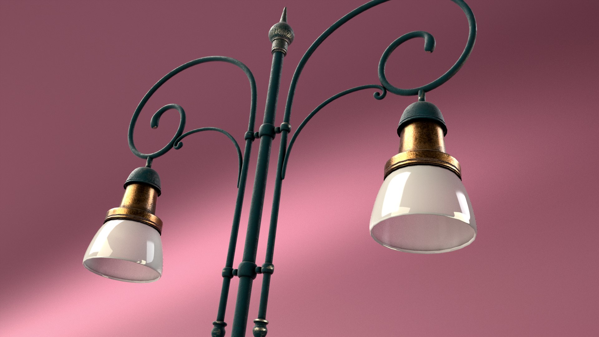 3D Street Lamp - TurboSquid 1479308