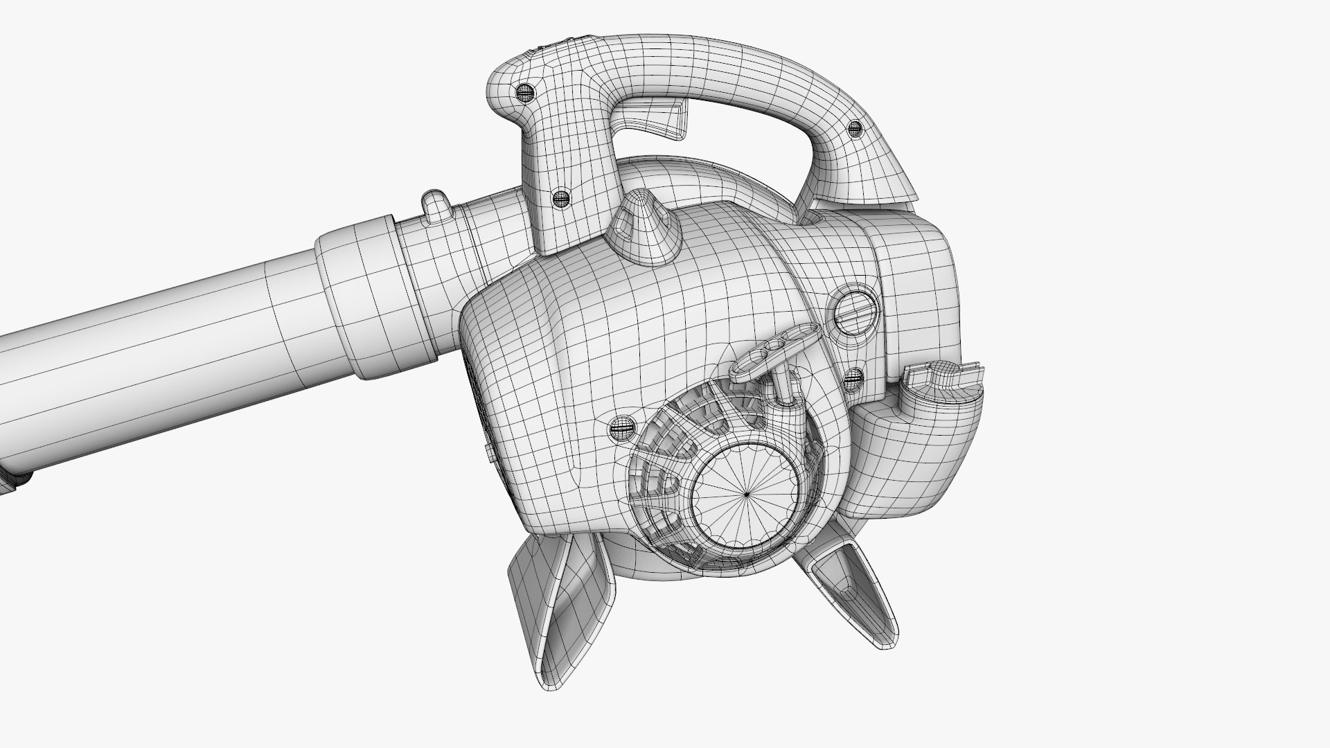 Leaf Blower 3D Model - TurboSquid 1551095