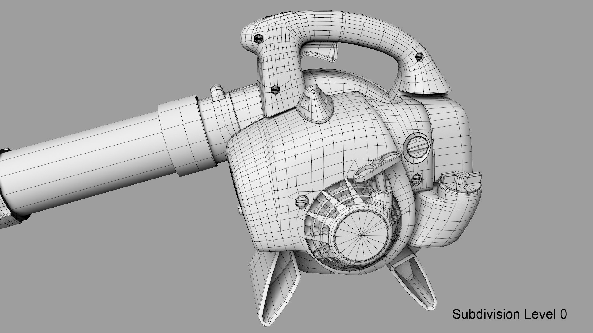 Leaf Blower 3D Model - TurboSquid 1551095