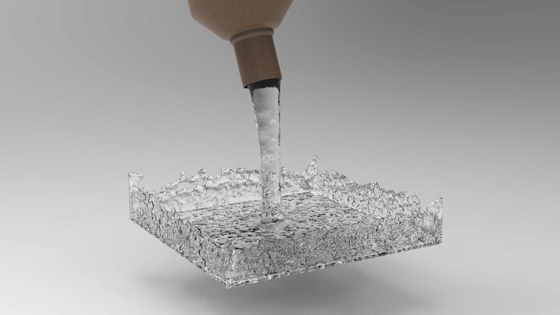 3D Water Simulation Bottle Model - TurboSquid 1999056