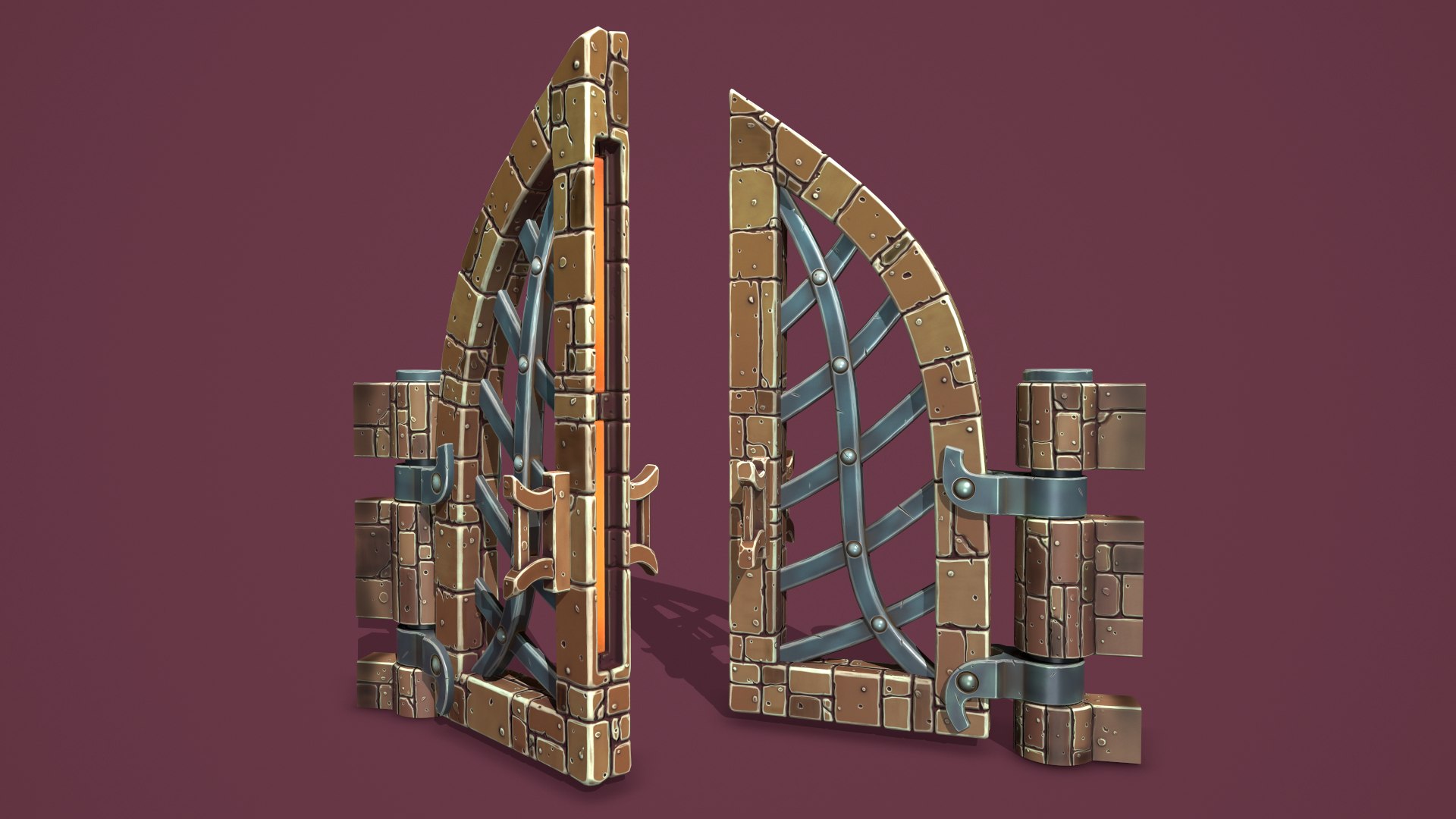3D Model Fantasy Door - TurboSquid 1716684