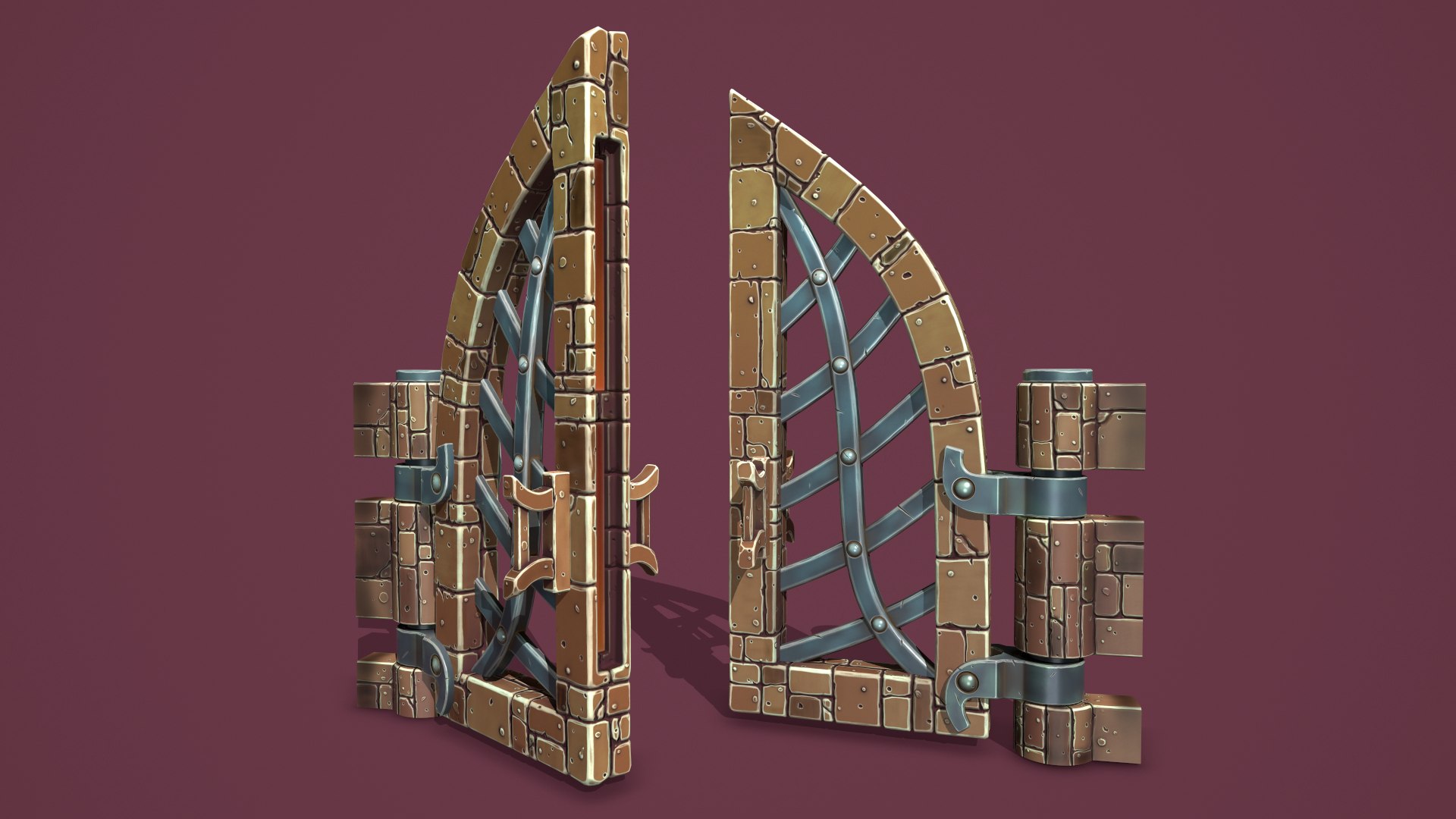 3D Model Fantasy Door - TurboSquid 1716684