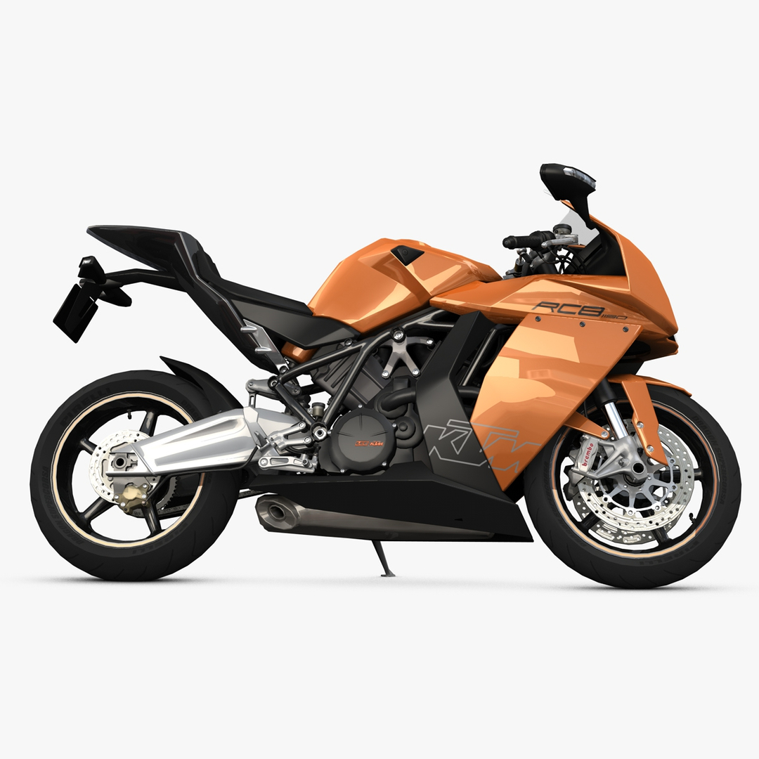 ktm rc8 super 3d c4d