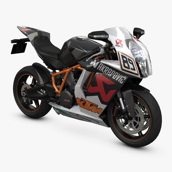 ktm rc8 super 3d c4d