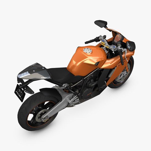 ktm rc8 super 3d c4d