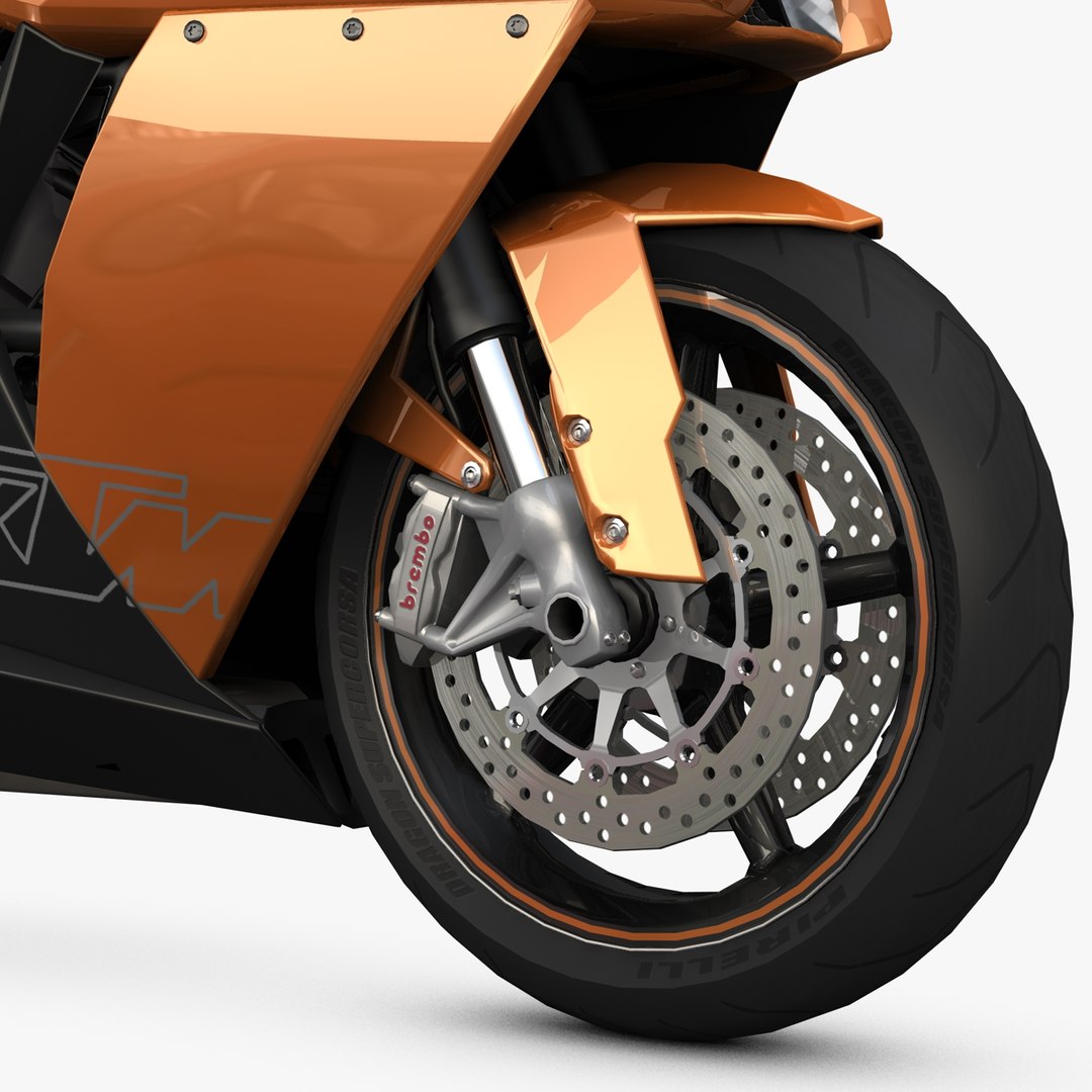 Ktm Rc8 Super 3d C4d
