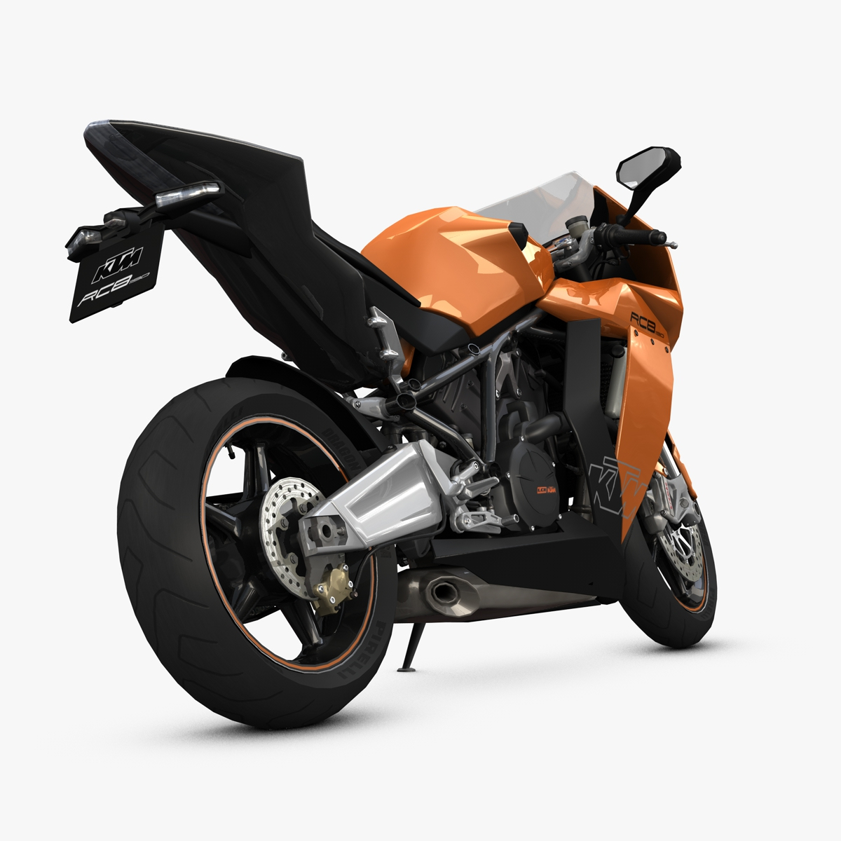 ktm rc8 super 3d c4d