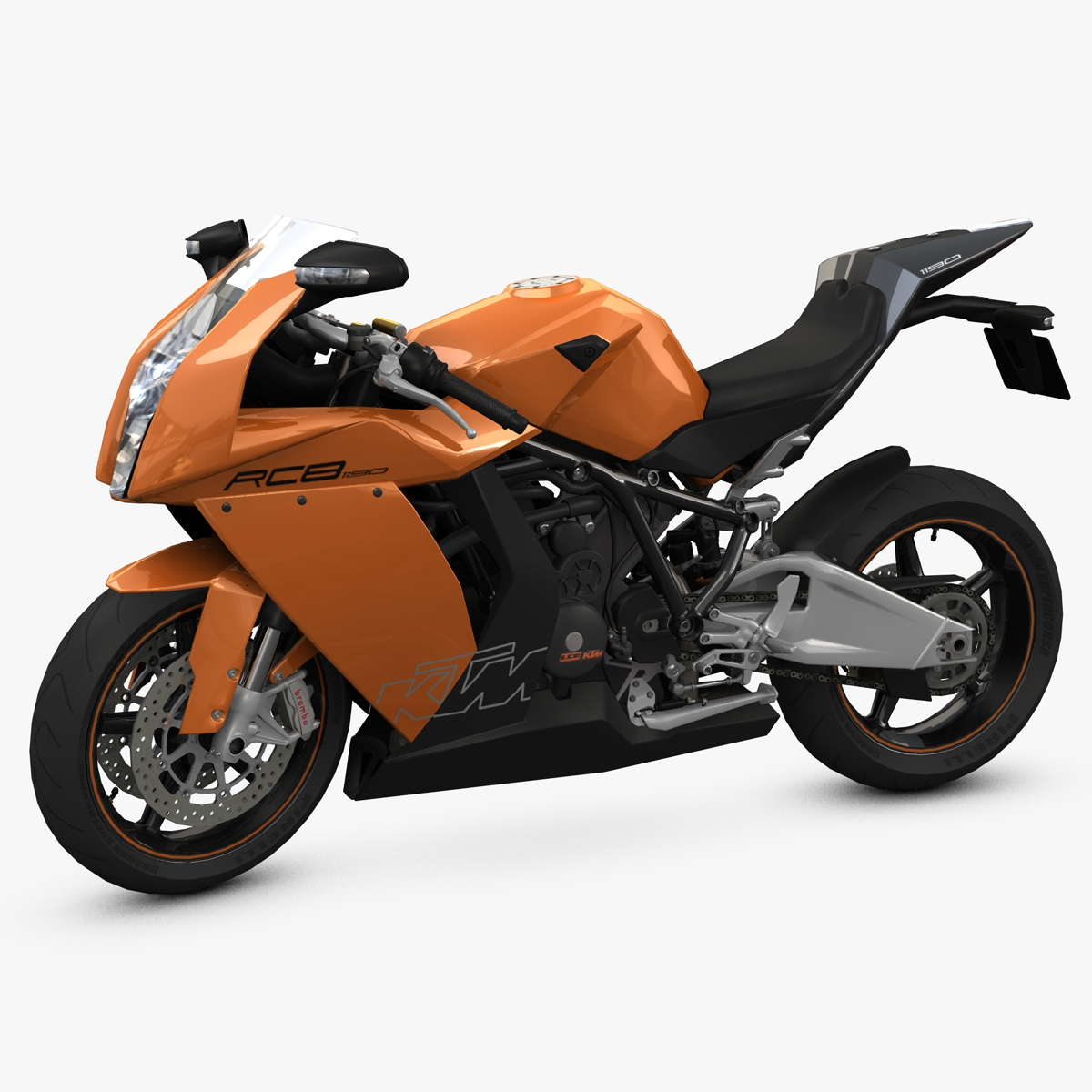 ktm rc8 super 3d c4d
