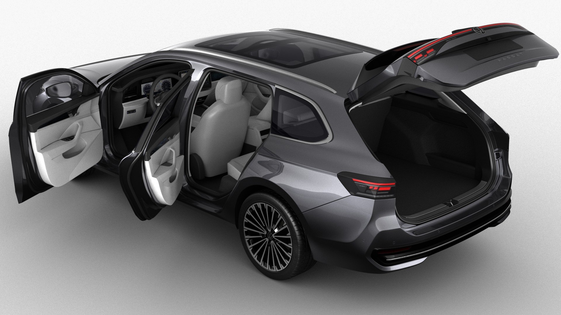 Volkswagen Passat Variant 2024 3D - TurboSquid 2217820