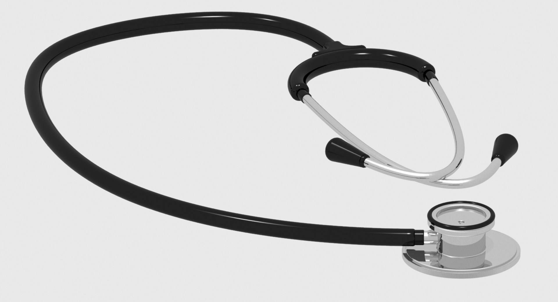 3D Stethoscope Medicine Model - TurboSquid 1400542