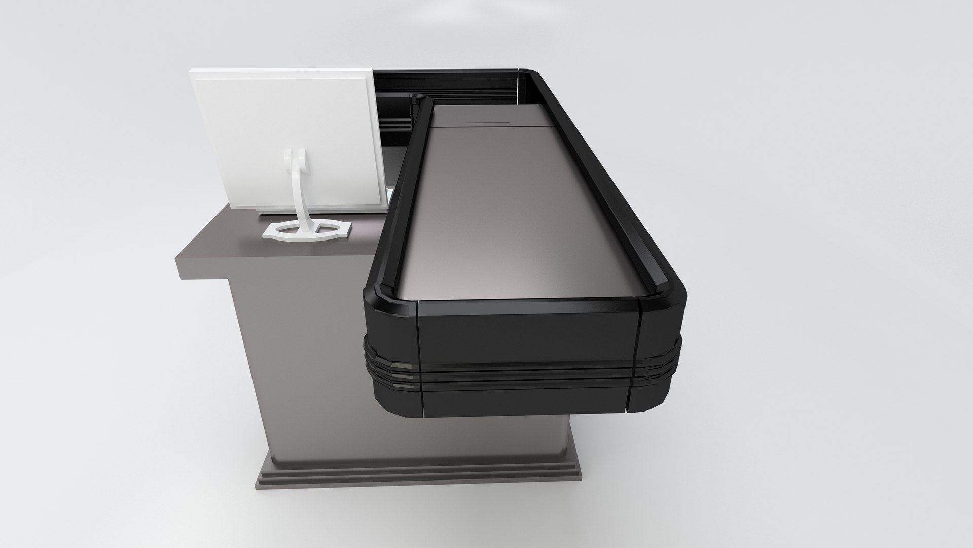 Market Checkout Counter 3D Model - TurboSquid 2144933