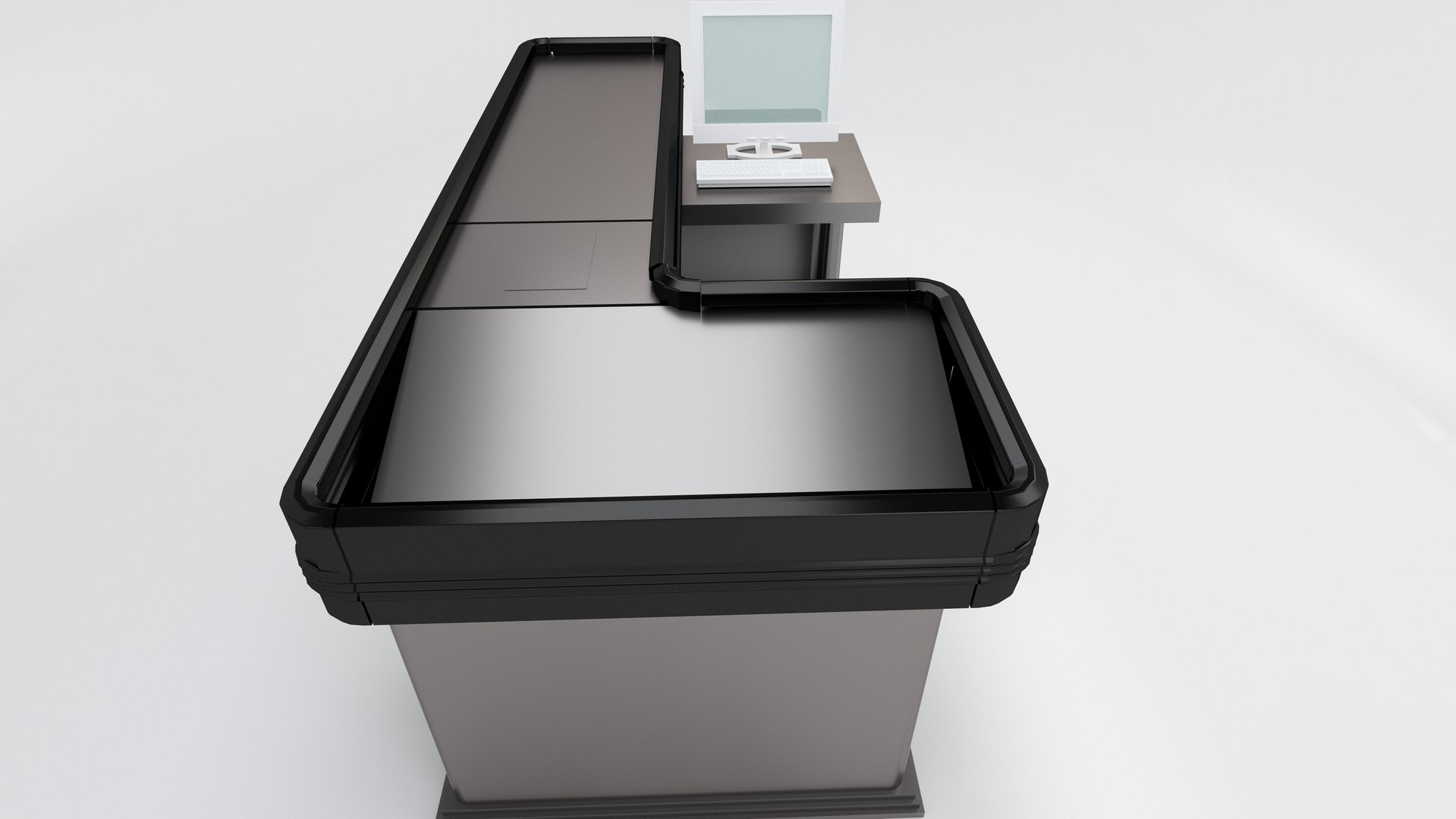 Market Checkout Counter 3D Model - TurboSquid 2144933