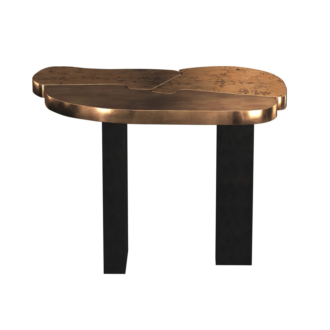 3D Meander Rubble Side Table - TurboSquid 2154757