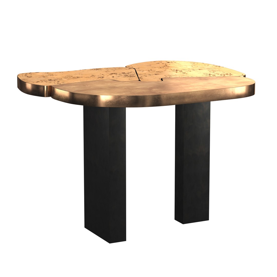 3D Meander Rubble Side Table - TurboSquid 2154757