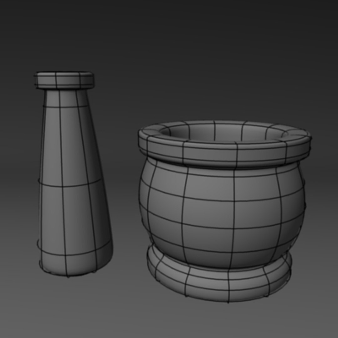 3d mortar model