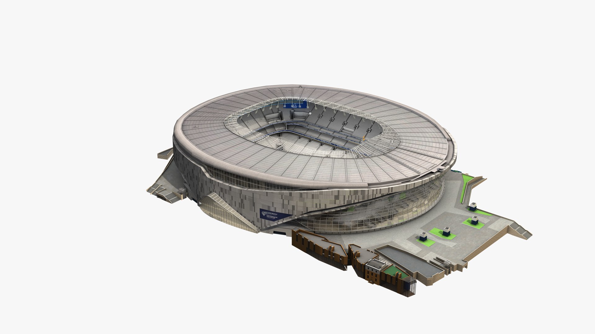 Tottenham Hotspurs Stadium Complete - No Seats 3D Model - TurboSquid ...