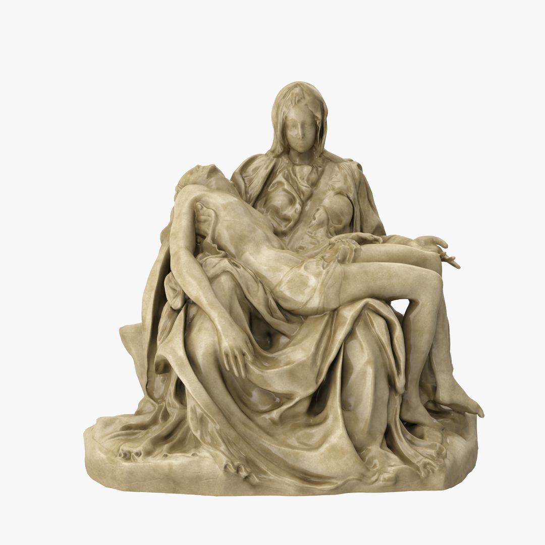 3D Pieta Michelangelo - TurboSquid 1211743