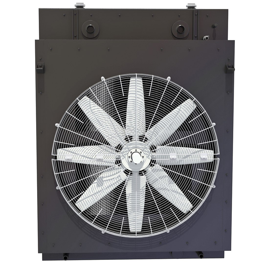 3d Max Engine Cooling Radiator