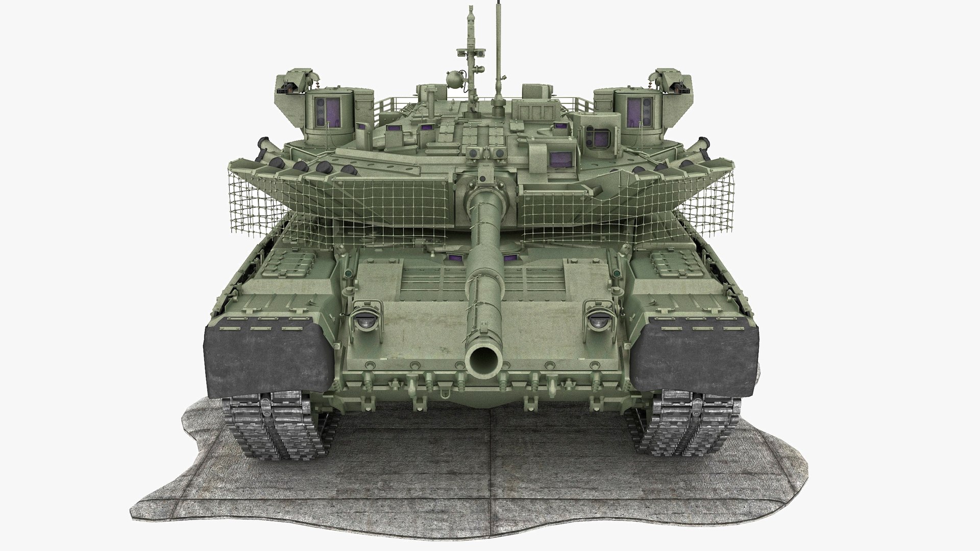 3D T-80BVM BURLAK Main Battle Tank Model - TurboSquid 2279993
