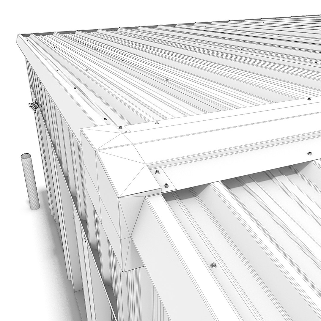 3d Self Storage Units Model