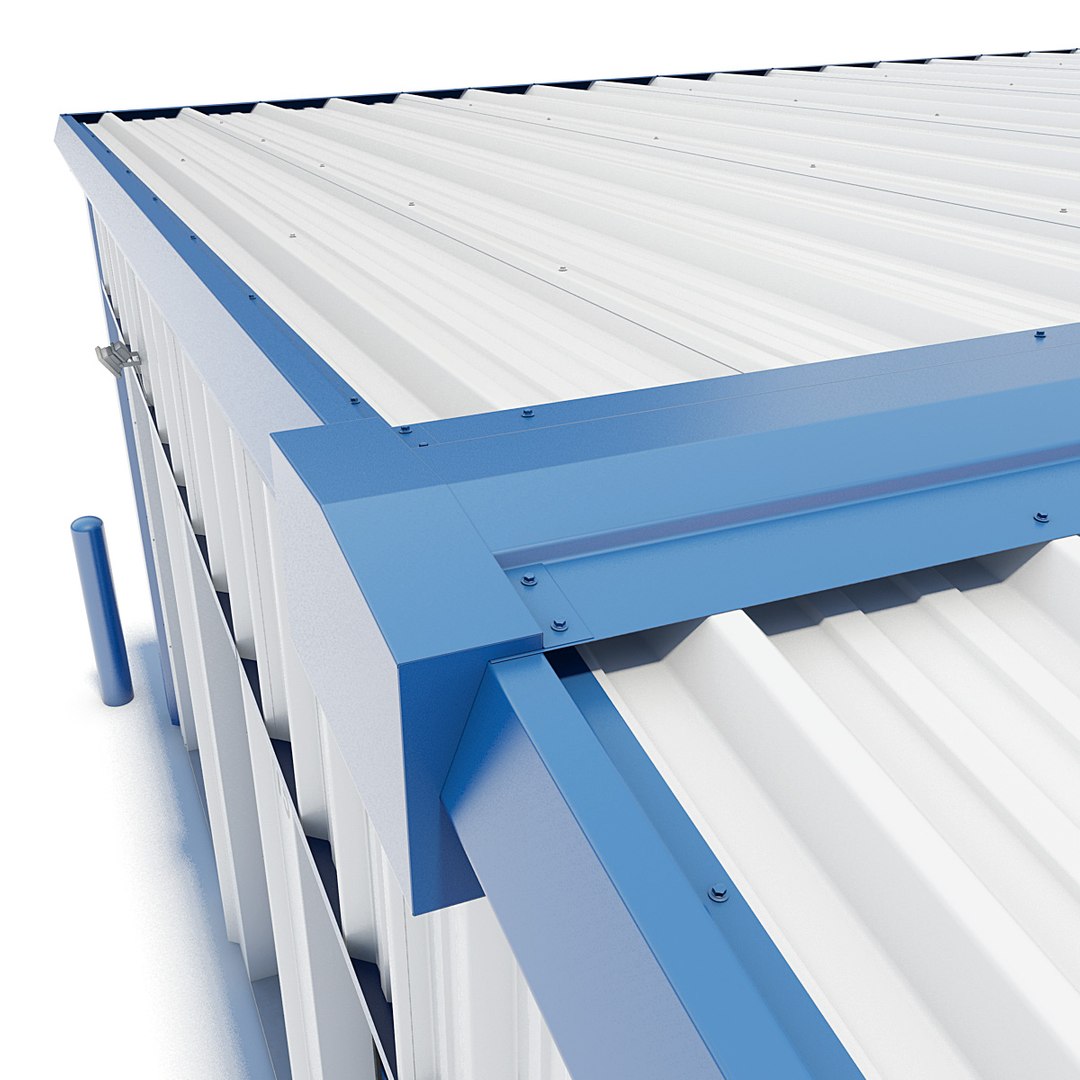 3d Self Storage Units Model