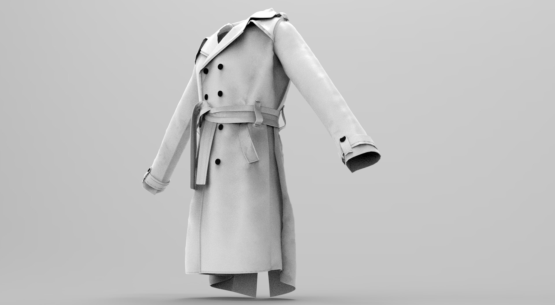 Coat Cloth 3D - TurboSquid 1656462