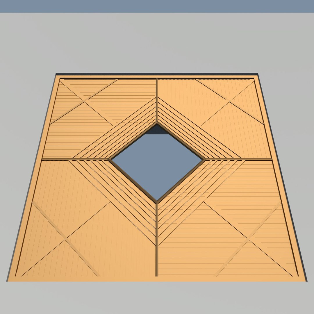 3d model fancy tree grates