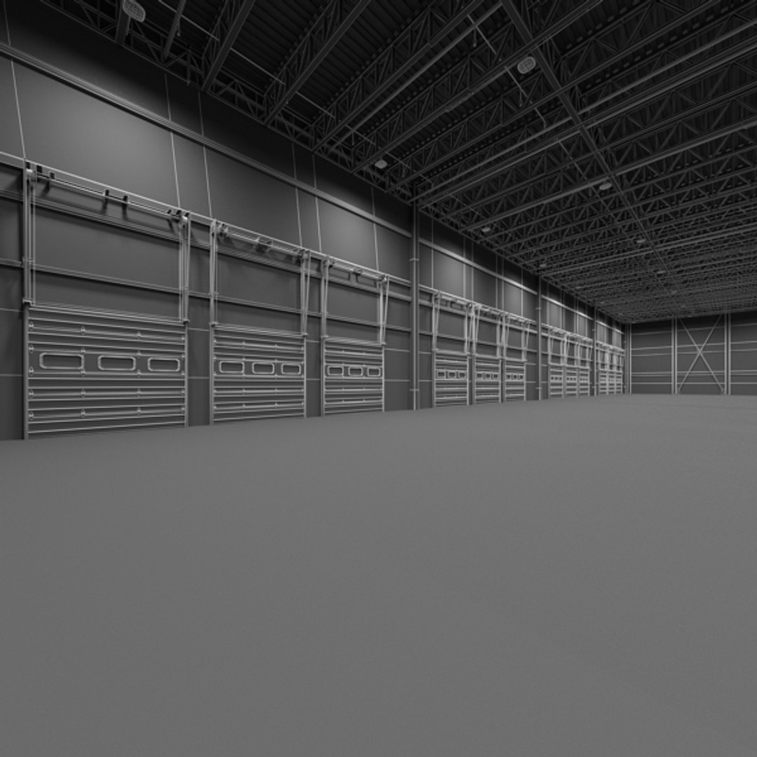 Base warehouse interor 3D model - TurboSquid 1338813