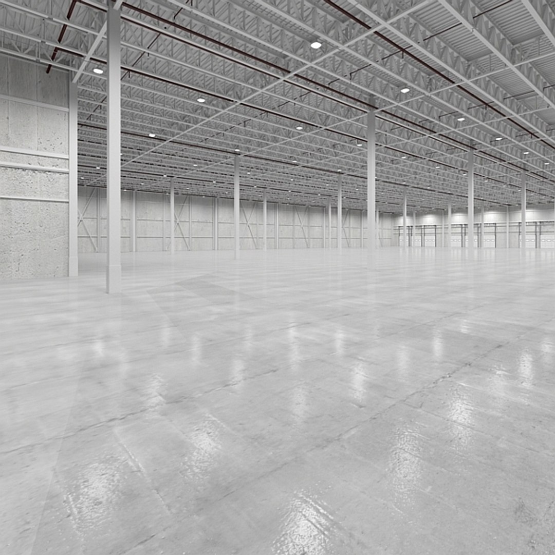 Base warehouse interor 3D model - TurboSquid 1338813